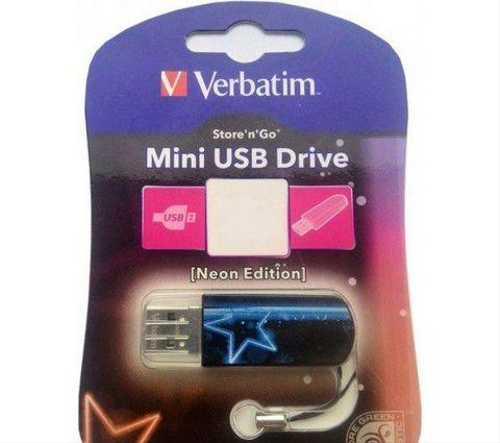 Флешка USB 32Gb Verbatim Mini Neon