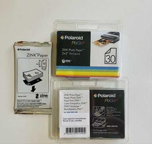 Фотобумага polaroid pogo zink