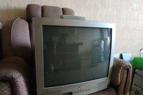 Ламповый телевизор JVC 20"