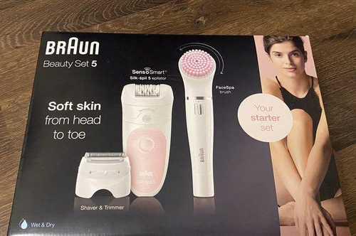 Эпилятор Braun silk epil 5 beauty set SES 5-875BS