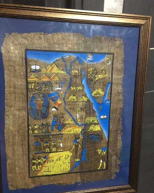 Папирус картина Египет