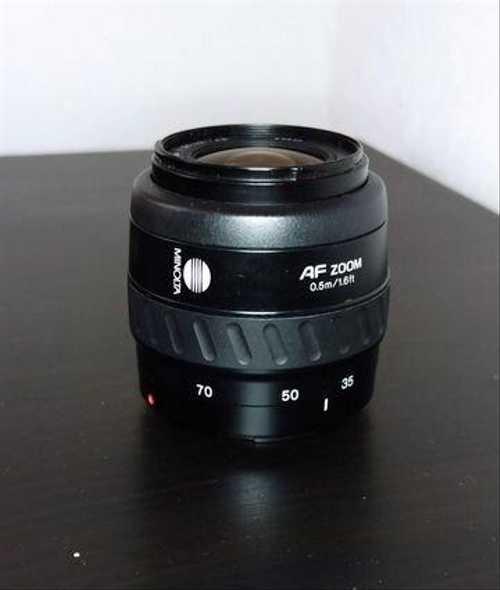 Sony Minolta AF zoom 35-70mm f/3.5-4.5