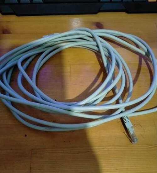 Кабель LAN патчкорд 5 м интернет кабель