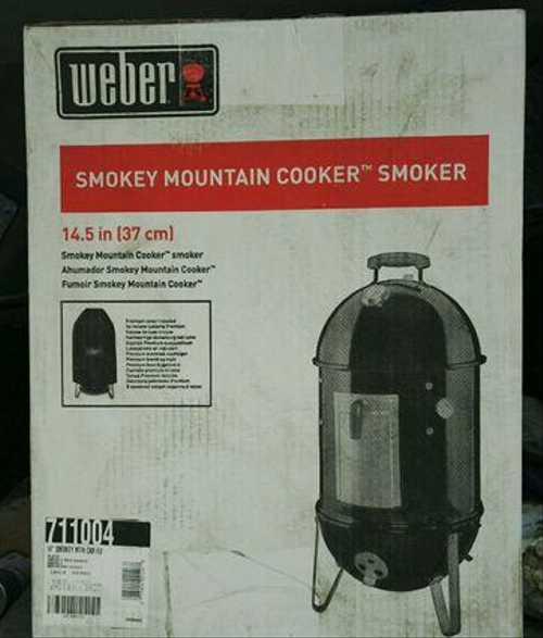 Гриль Weber Smokey Mountain Coocker 37 см Новый