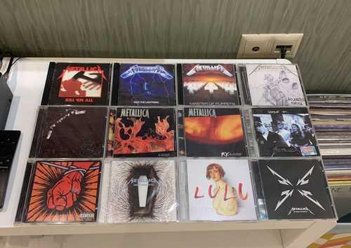 CD Metallica все альбомы лицензия