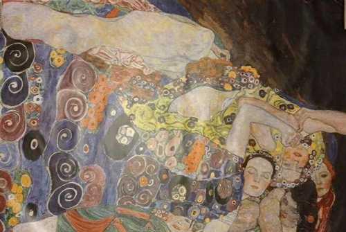 Картина Густав Климт "Девы"