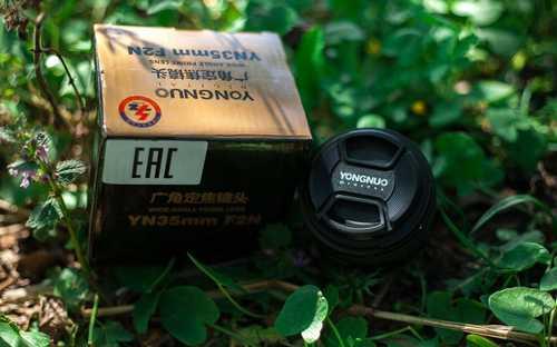 Объектив Yongnuo 35mm for nikon