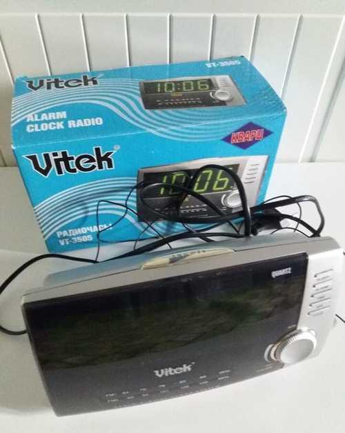 Радиочасы Vitek VT-3505, новые