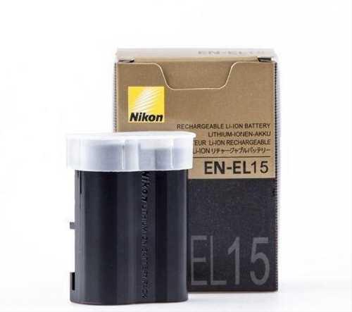 Аккумулятор nikon EN-EL15A (новый,гарантия)