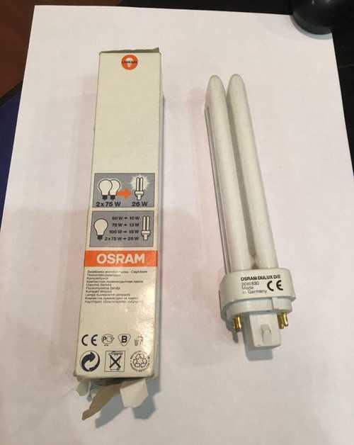 Лампа Люминисцентная Osram G24 26W