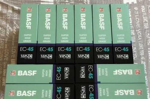 Видеокассеты VHS compact vhs-c для видеокамеры