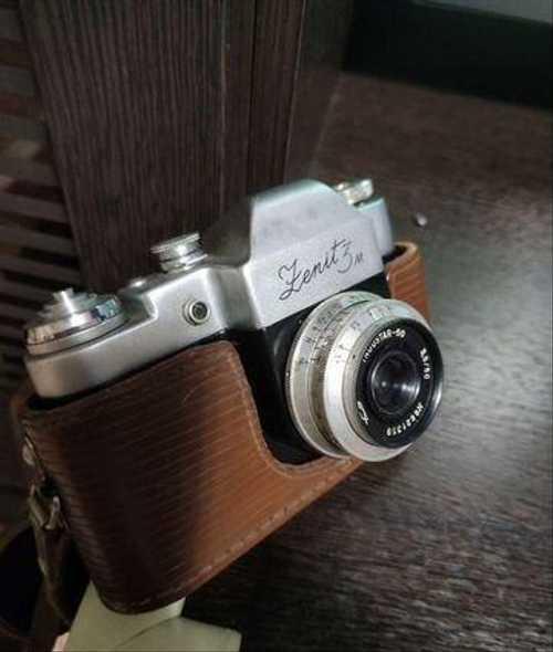 Плёночный фотоаппарат зенит 3м и смена символ