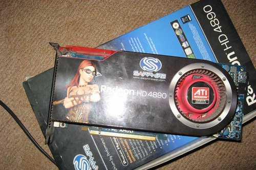 Игровая видеокарта Saphire Ati Radeon HD 4890