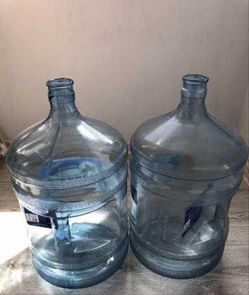 Пластиковые бутылки 19л