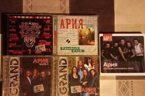 Коллекция CD группы Ария