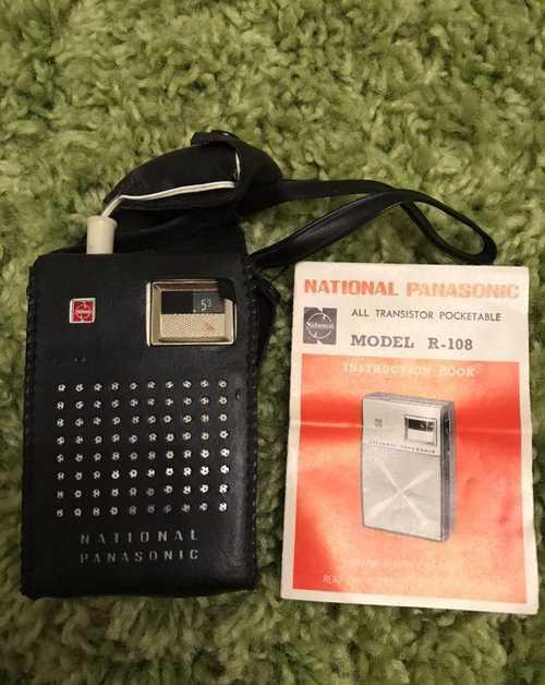 National Panasonic Pocket R-108 Japan 1963 - Приём