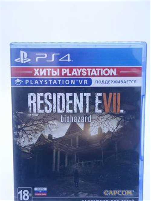 Игра Resident Evill 7 для PS4