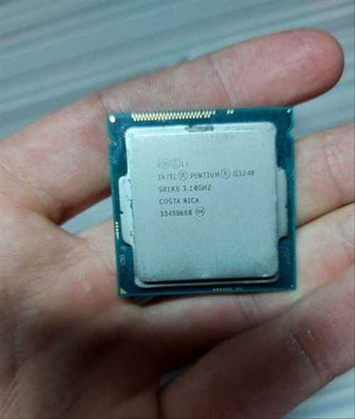 Процессор intel pentium g3240