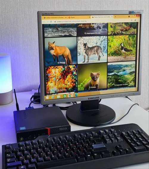 Компьютер lenovo ThinkCentre M600 tiny