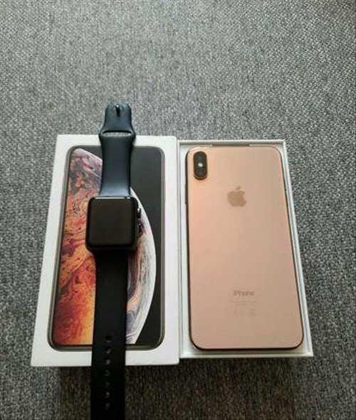 iPhone xs max 64 gb gold