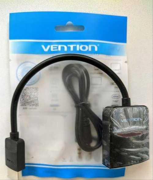 Hdmi - VGA переходник Vention (звук + доп.питание)