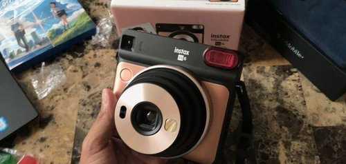 Новая камера Fujifilm Instax Square SQ6 Blush Gold