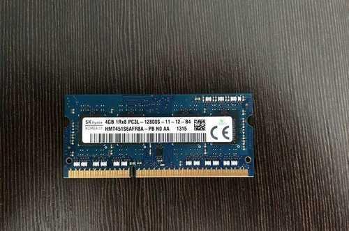 SK Hynix оперативная память sodimm DDR3 4GB