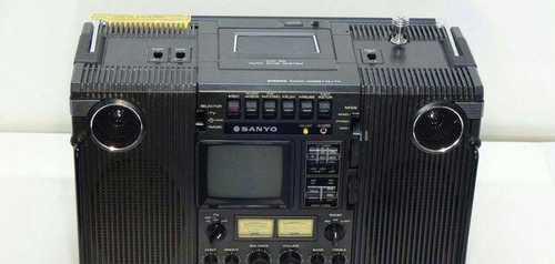 Кассетная Radio-Tv магнитола Sanyo 1980г