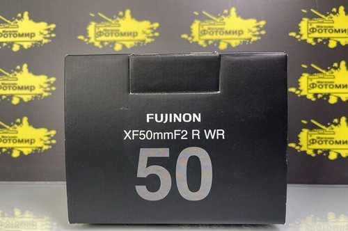 Fujifilm Fujinon XF 50mm f/2 R WR новый гарантия