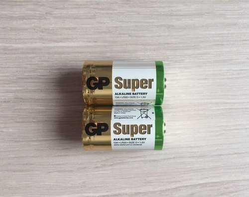 Батарейки GP Super LR20