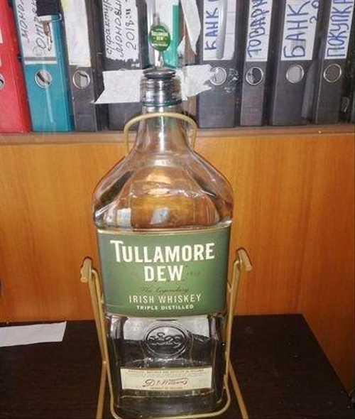 Бутылка стеклянная для виски