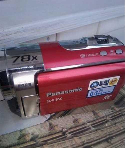 Видеокамера Panasonic sdr s50ee-r