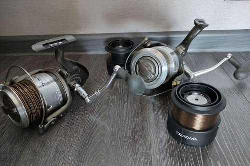 Силовые катушки Daiwa opus 6000a 2 шт