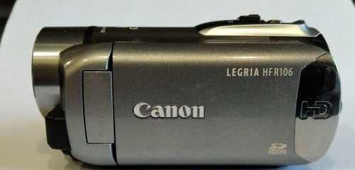 Видеокамера Canon legria HF R106