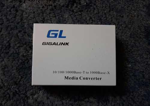 Медиаконвертер gigalink gl-gu-sfp-v2