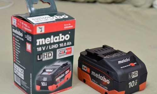 Аккумулятор Metabo 18V 10.0Ah LiHD (Новый)