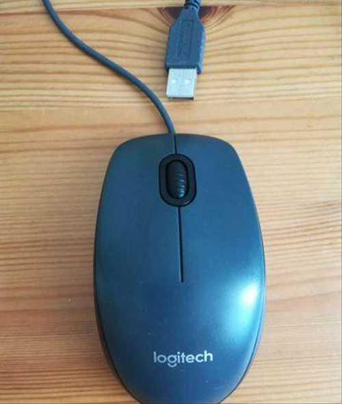 Мышь logitech m100