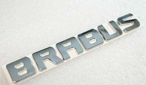 Надпись brabus плоский дизайн