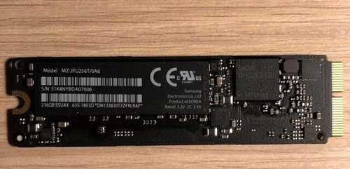 SSD Samsung 256Gb for Apple