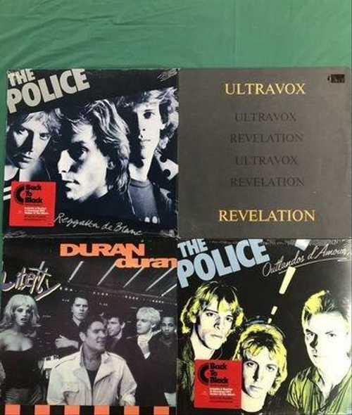 Винил Duran Duran/Ultravox/Police/Simply Red/Devo