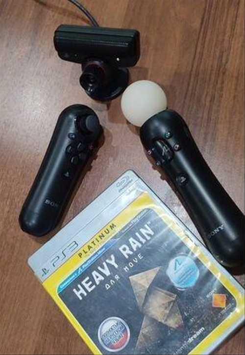 PS3 move, move navigation controller и eye камера