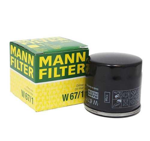 Маслянный фильтр W 67/1 mann-filter