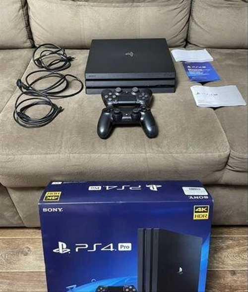 Sony PlayStation 4 Pro 1Tb PS4 Pro + 2 джойстика