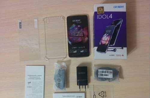 Телефоны Alcatel idol 4 6055K (2 шт.) + аксессуары