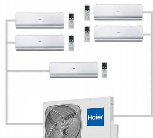 Haier 5U34HS1ERA + AS07BS4HRA 5 шт