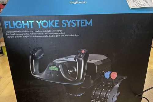 Штурвал Logitech Flight Yoke System. Штурвал проводной Logitech g Saitek Pro Flight Yoke System черный [945-000004]. Штурвал Logitech g Flight. Saitek Pro Flight Yoke System.