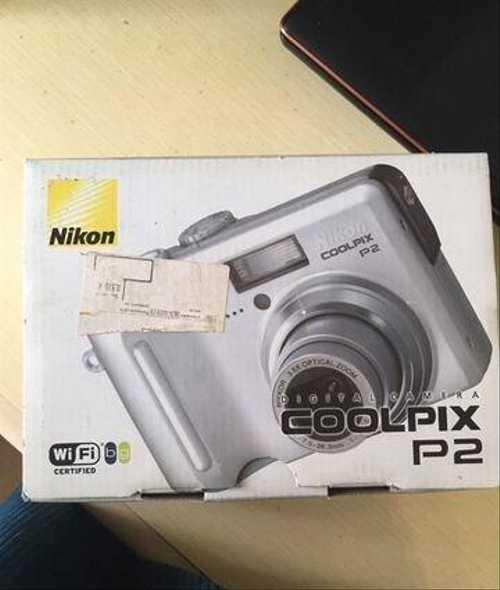 Компактный цифровой фотоаппарат nikon coolpix P2