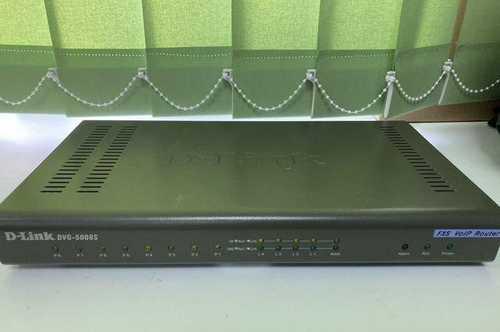 D-Link DVG-5008S. Голосовой шлюз с 8 портами FXS