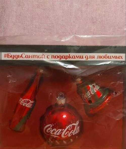 Ёлочные игрушки coca-cola