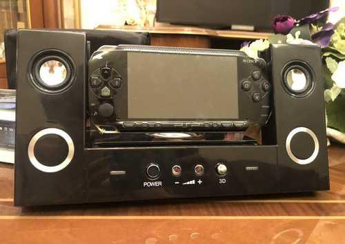 Игровая приставка psp sony+psp-Speaker(колонка)